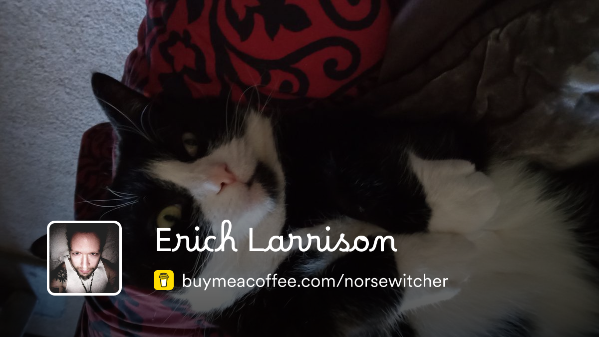 Erich Larrison is Creating Art and Poetry - Buymeacoffee