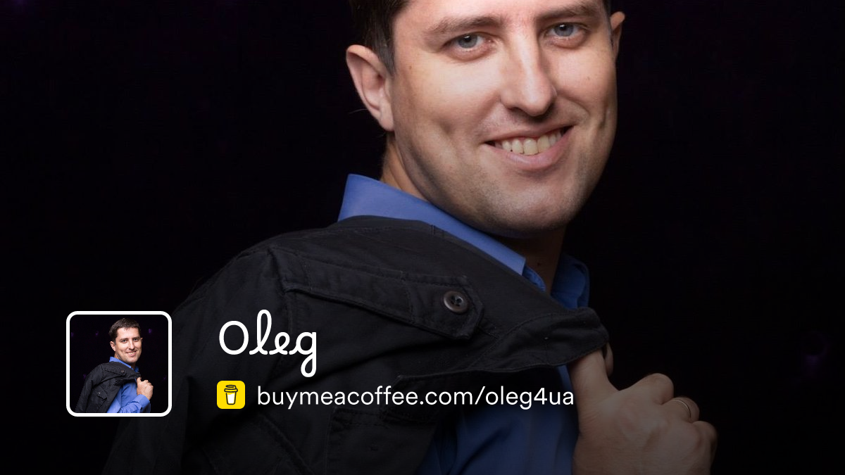 Oleg is I am creating a defense for Ukraine and our families - Buymeacoffee