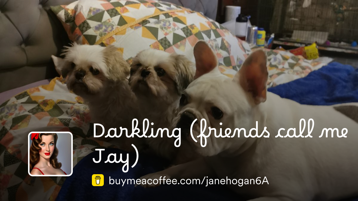 Darkling (friends call me Jay) - Buymeacoffee