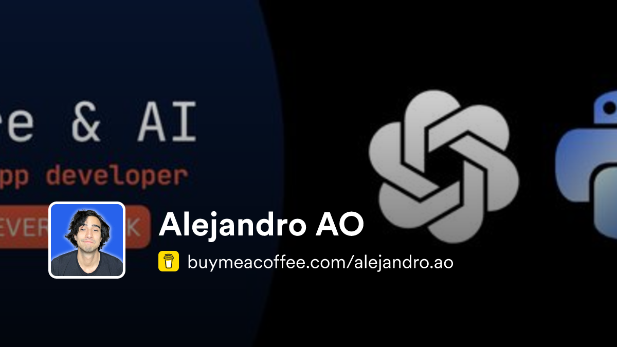 Alejandro AO is creating tutorials on software development and sharing ... Alejandro AO is creating tutorials on software development and sharing ...