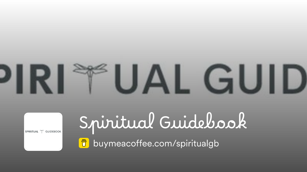 Spiritual Guidebook - Buymeacoffee