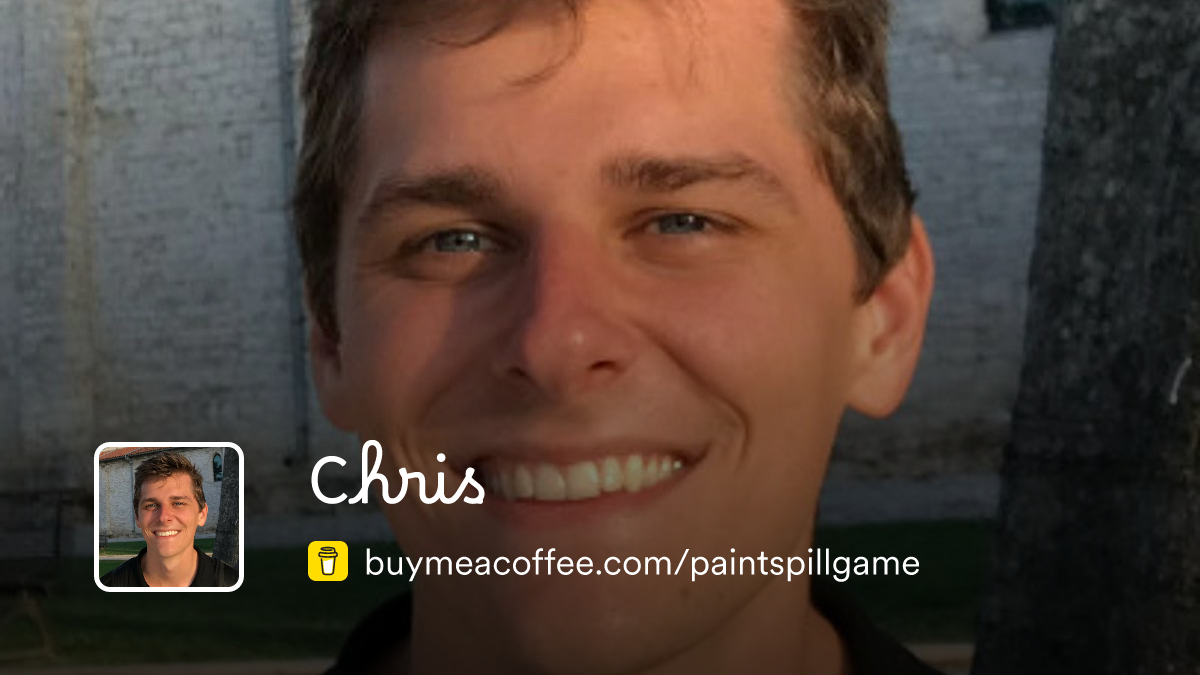Chris is creating Paint Spill Game - Buymeacoffee