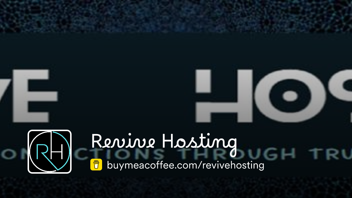 Revive Hosting is the crux of FiveM Server's - Buymeacoffee