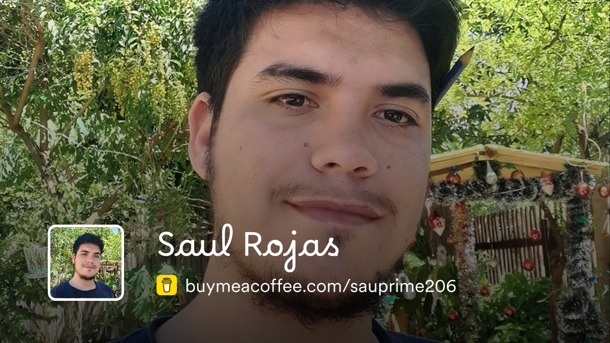 Saul Rojas is Diseñador Grafico - Buymeacoffee