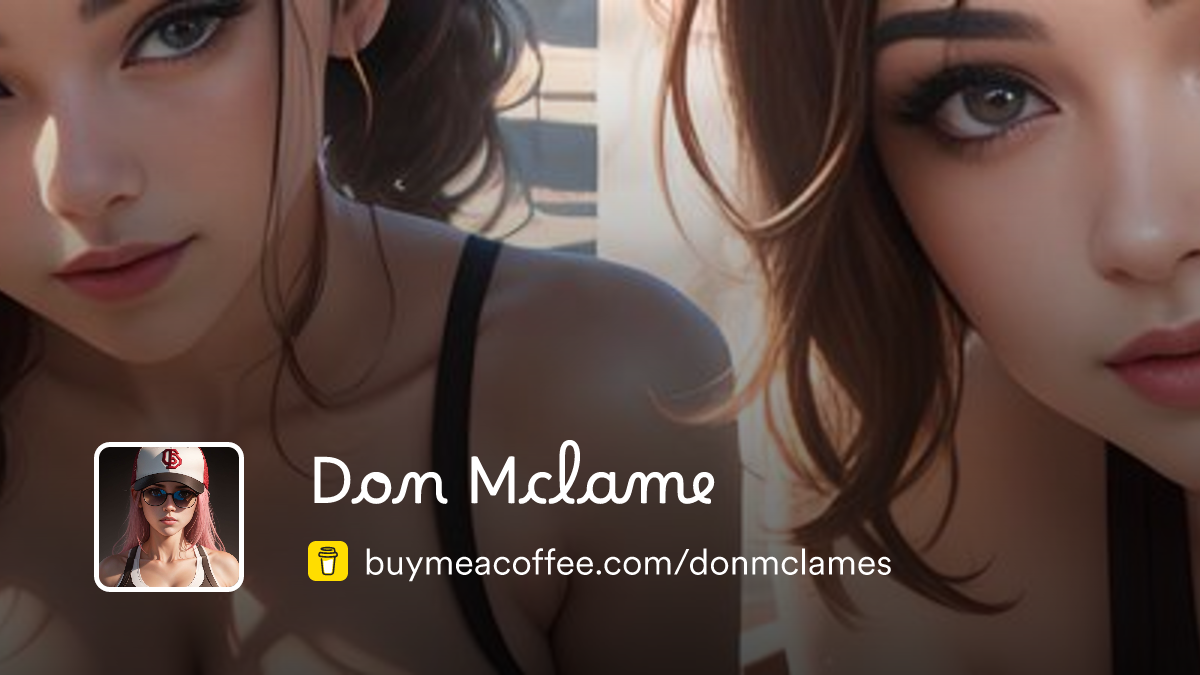 Don Mclame is creating lewd AI Artwork - Buymeacoffee