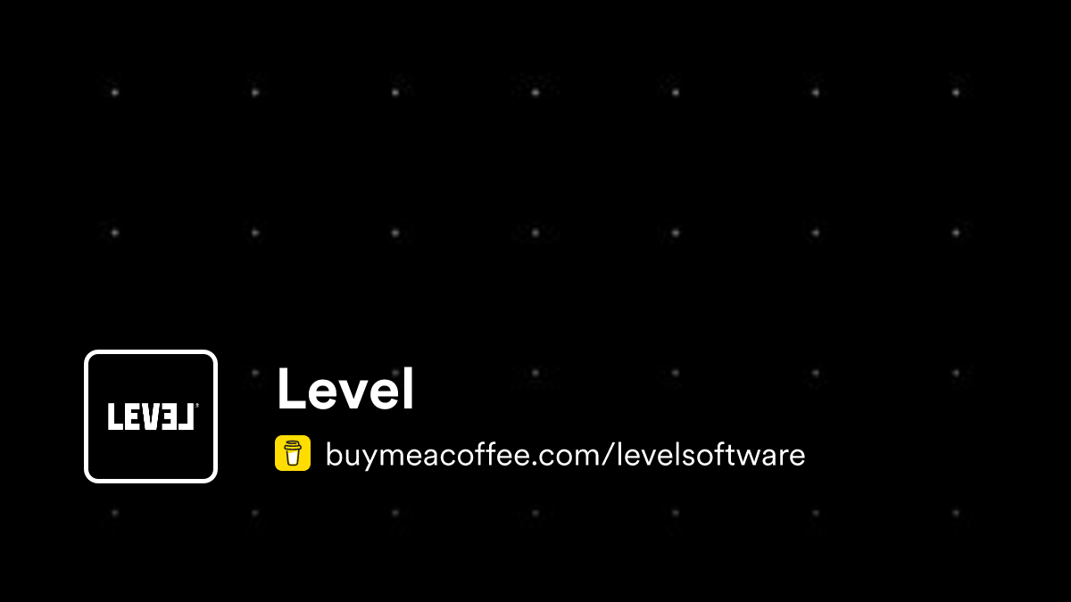 Level - Buymeacoffee