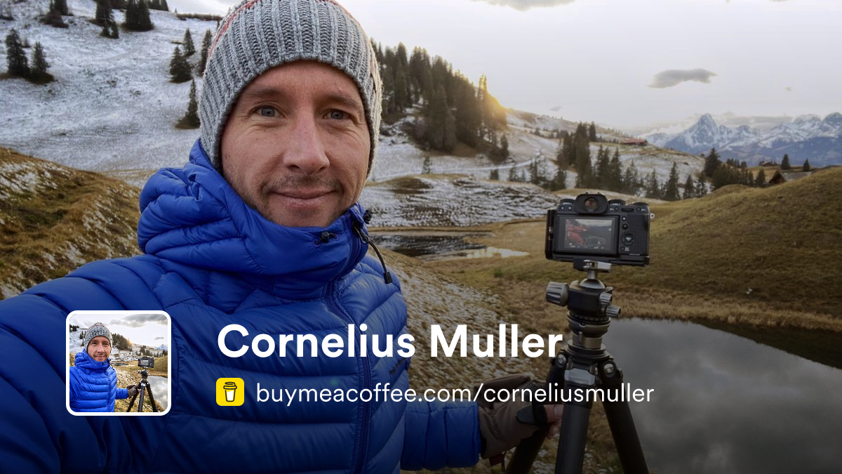 Cornelius Muller - Buymeacoffee