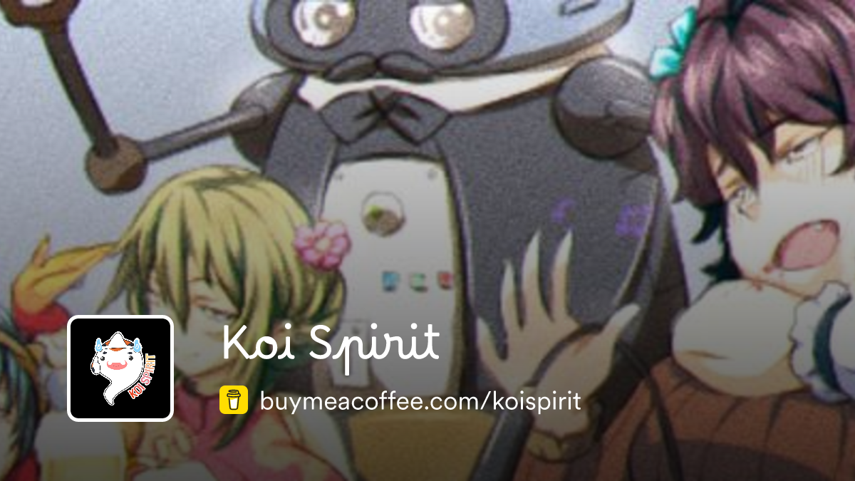 Koi Spirit is Digital Artwork and Visual Novel Games - Buymeacoffee
