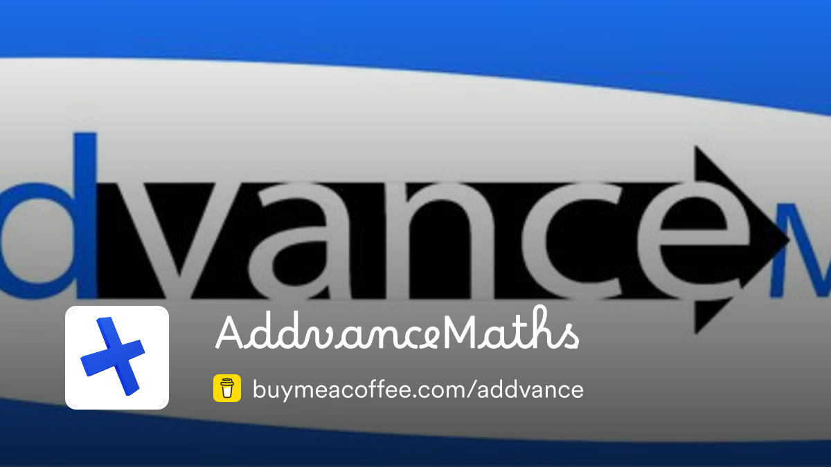 AddvanceMaths - Buymeacoffee