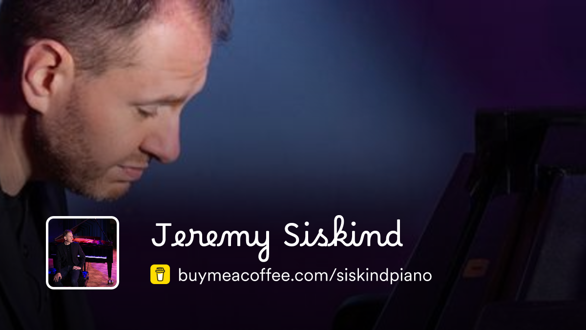 Jeremy Siskind is creating piano videos to help you achieve your ...