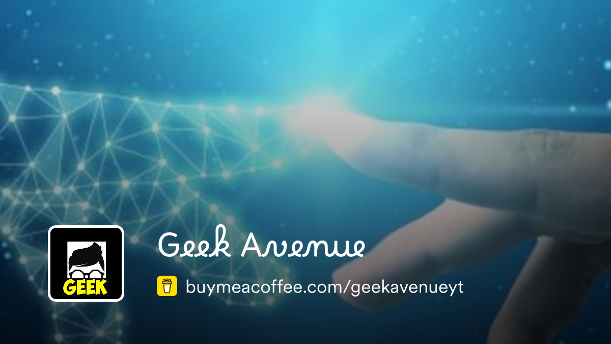 Geek Avenue - Buymeacoffee