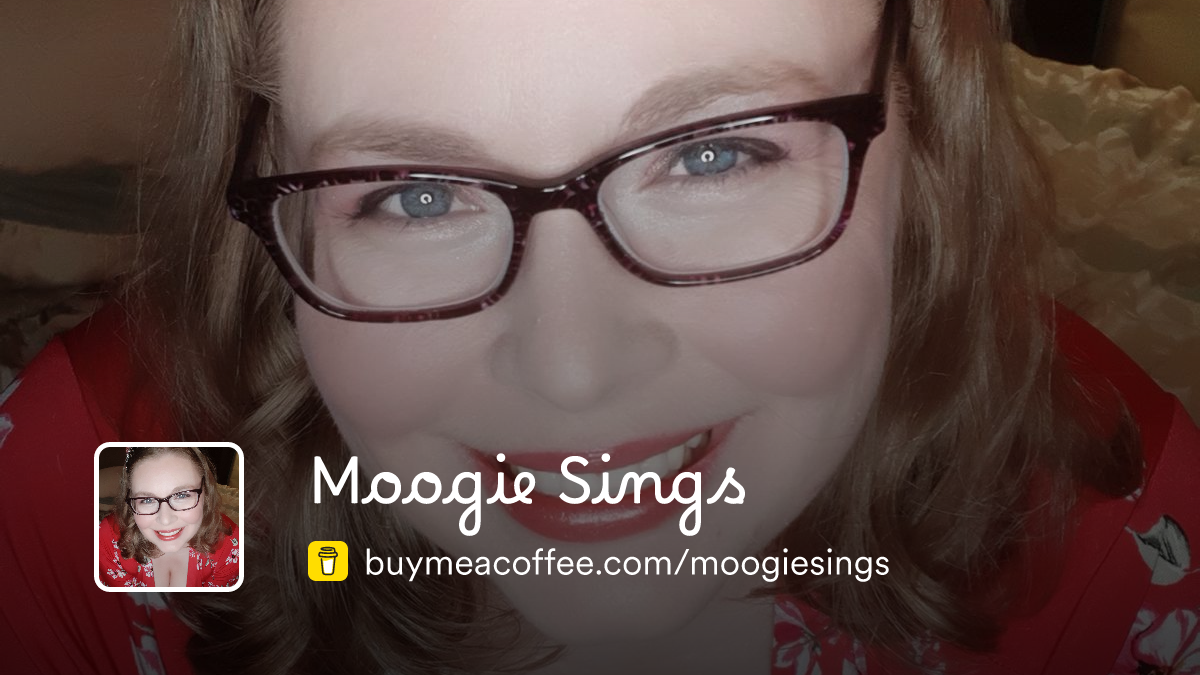 Moogie Sings is sharing covers of favourite songs! - Buymeacoffee