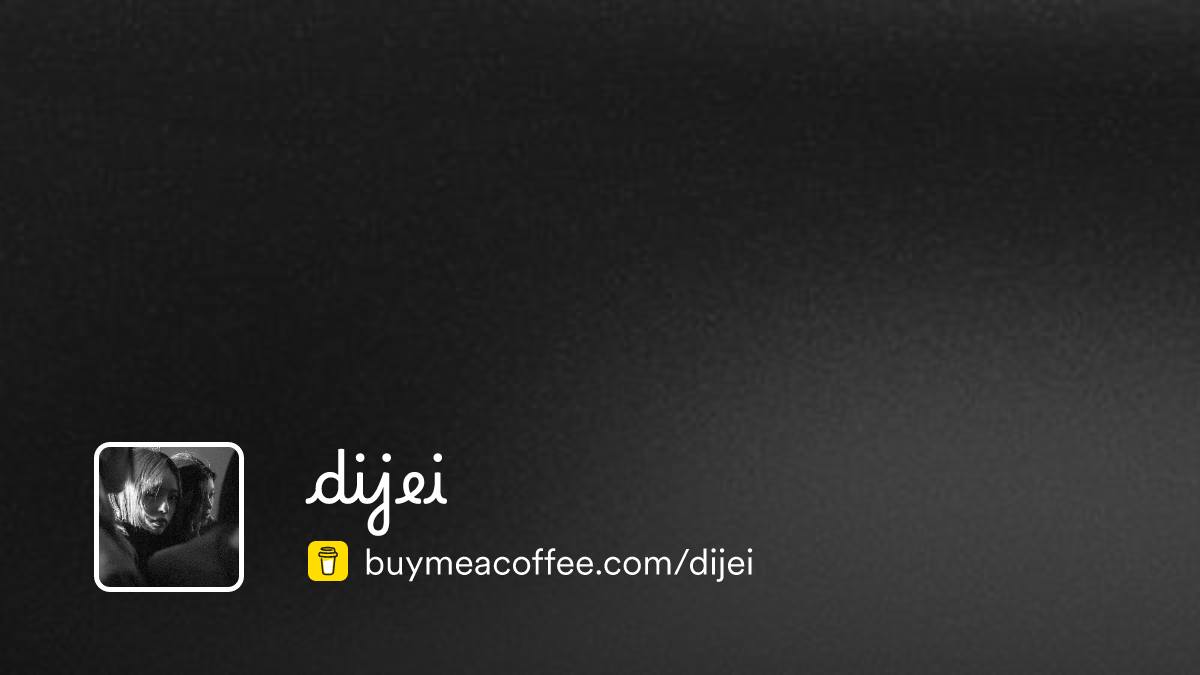 dijei - Buymeacoffee