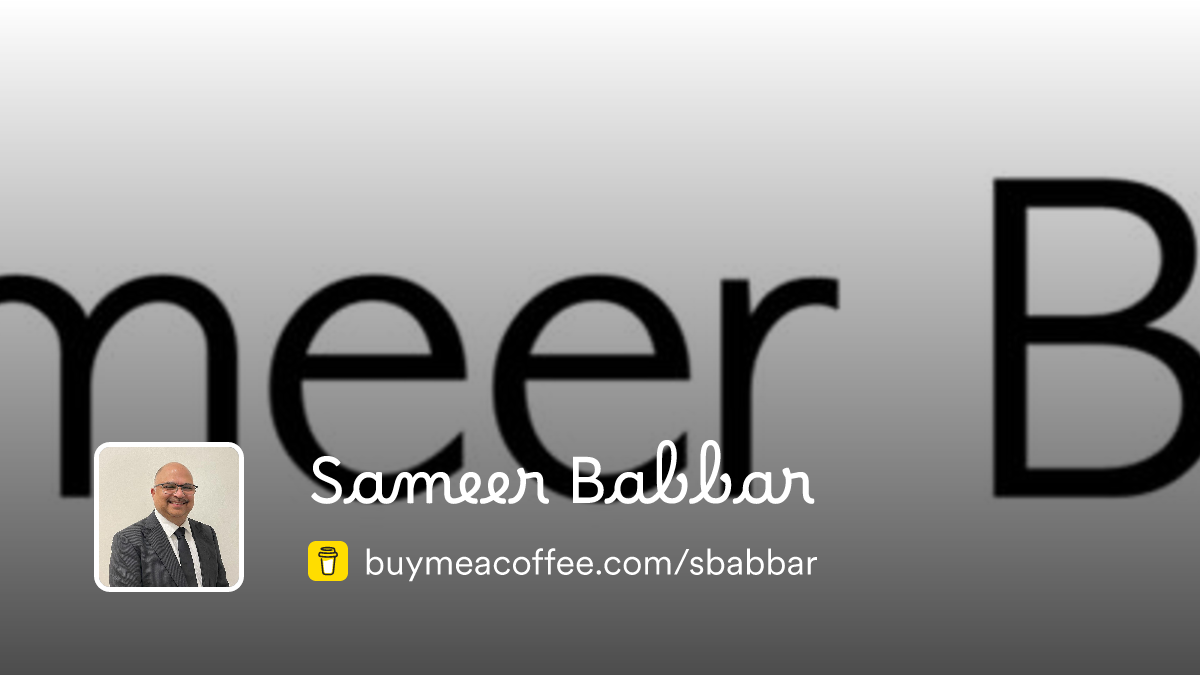 Sameer Babbar is Writing Blogs - Buymeacoffee