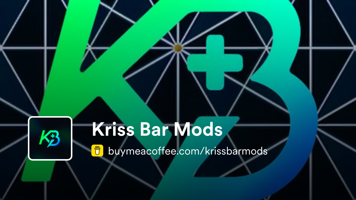 Membership | Kriss Bar Mods - Buymeacoffee