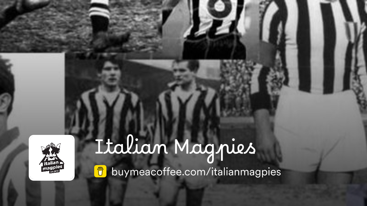 Italian Magpies is Support us for the 2023/24 Season! - Buymeacoffee