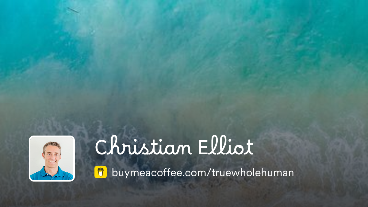 Christian Elliot is bravely questioning the status quo related to ...