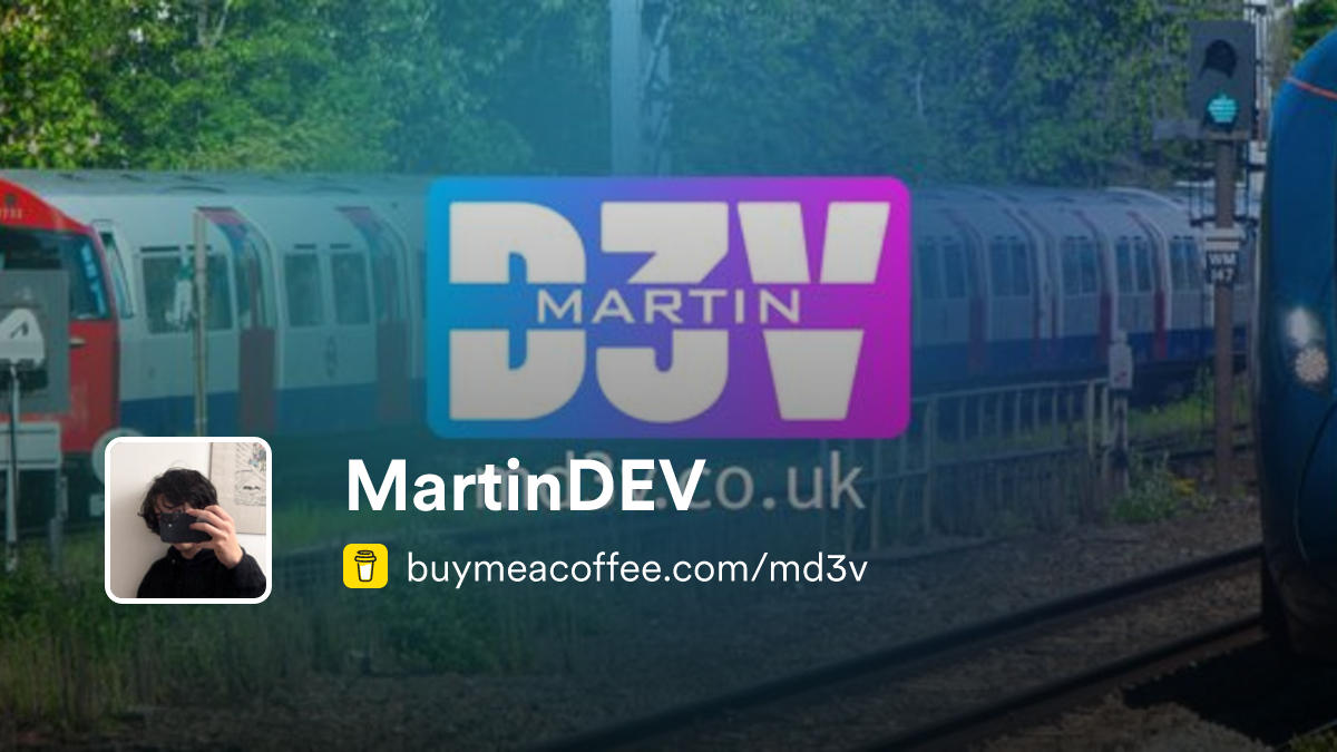 MartinDEV is Web and bot developer. - Buymeacoffee