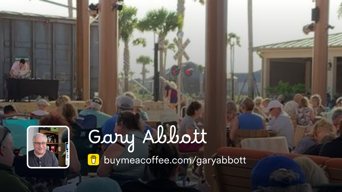 Gary Abbott is YouTube Creator - Buymeacoffee