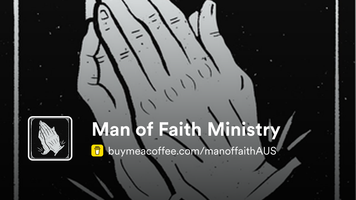 Man of Faith Ministry - Buymeacoffee
