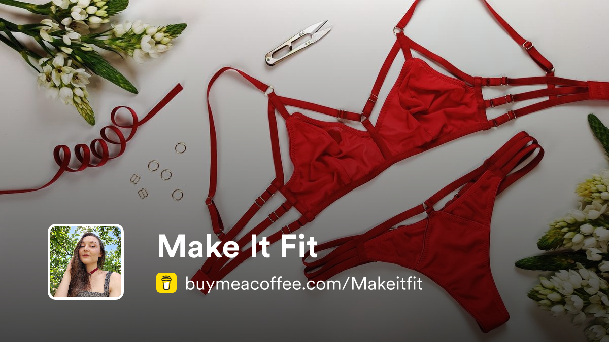 Make It Fit is Sewing tutorials - Buymeacoffee