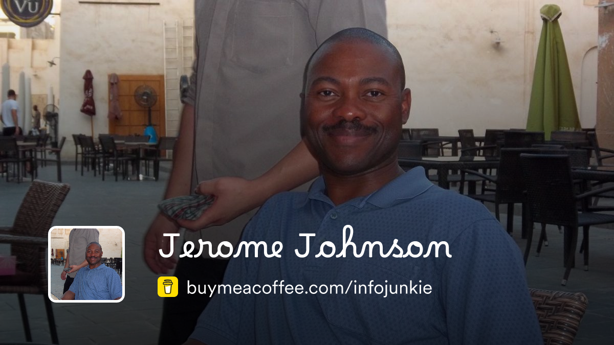 Jerome Johnson - Buymeacoffee
