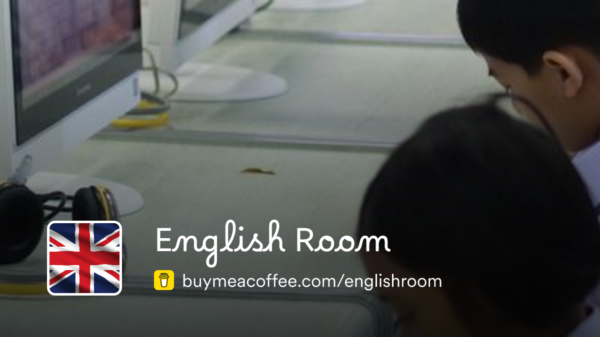 English Room is a Free online website for learning English - Buymeacoffee