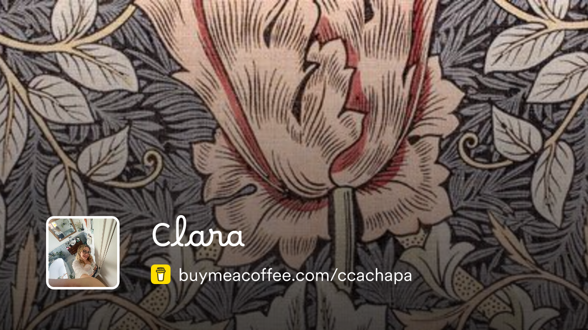 Clara is streaming, painting and writing her thesis! - Buymeacoffee