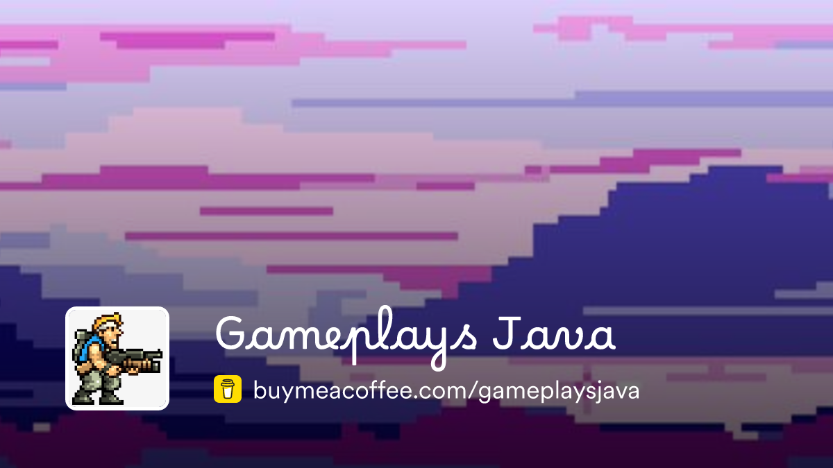 Gameplays Java - Buymeacoffee