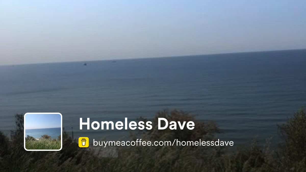 Homeless Dave - Buymeacoffee