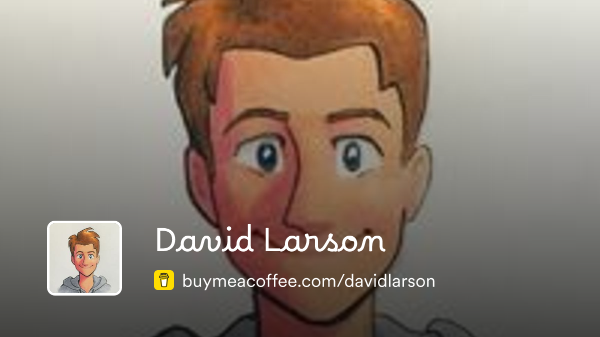 David Larson - Buymeacoffee
