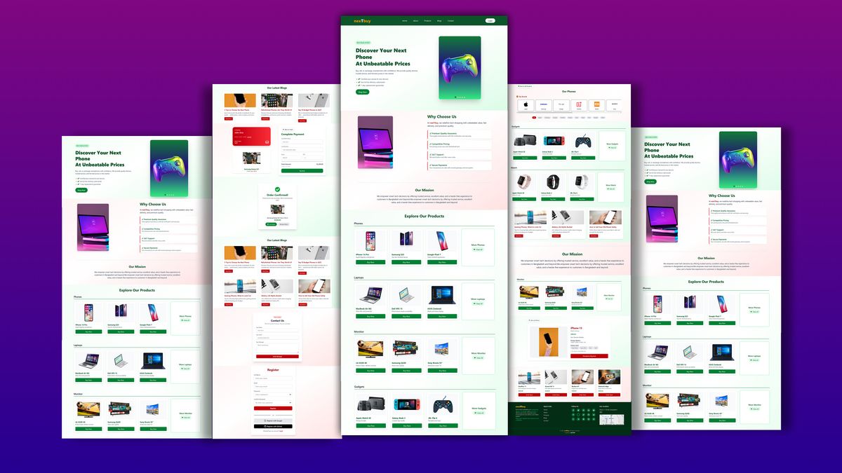 Ecommerce Website Using ReactJS and TailwindCSS — DM 007 - Buymeacoffee