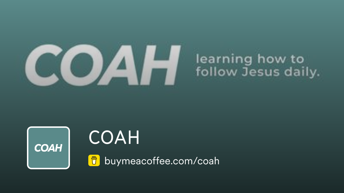 COAH is where Christian brands & Jesus-loving consumers meet ...