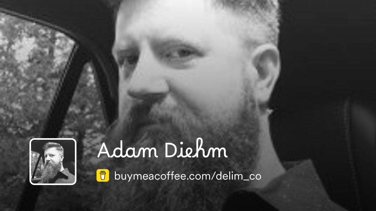 Adam Diehm - Buymeacoffee