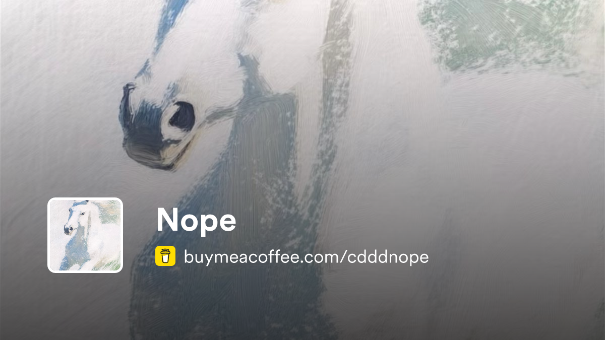 Nope is writing tech articles - Buymeacoffee
