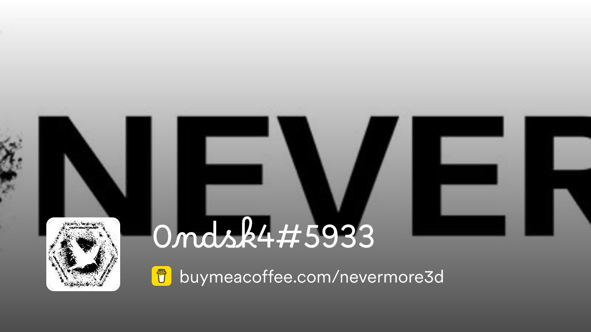 0ndsk4#5933 is Nevermore 3D Printer Air Filtration - Buymeacoffee