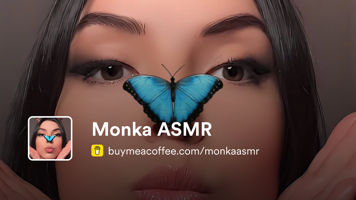 Monka ASMR - Buymeacoffee