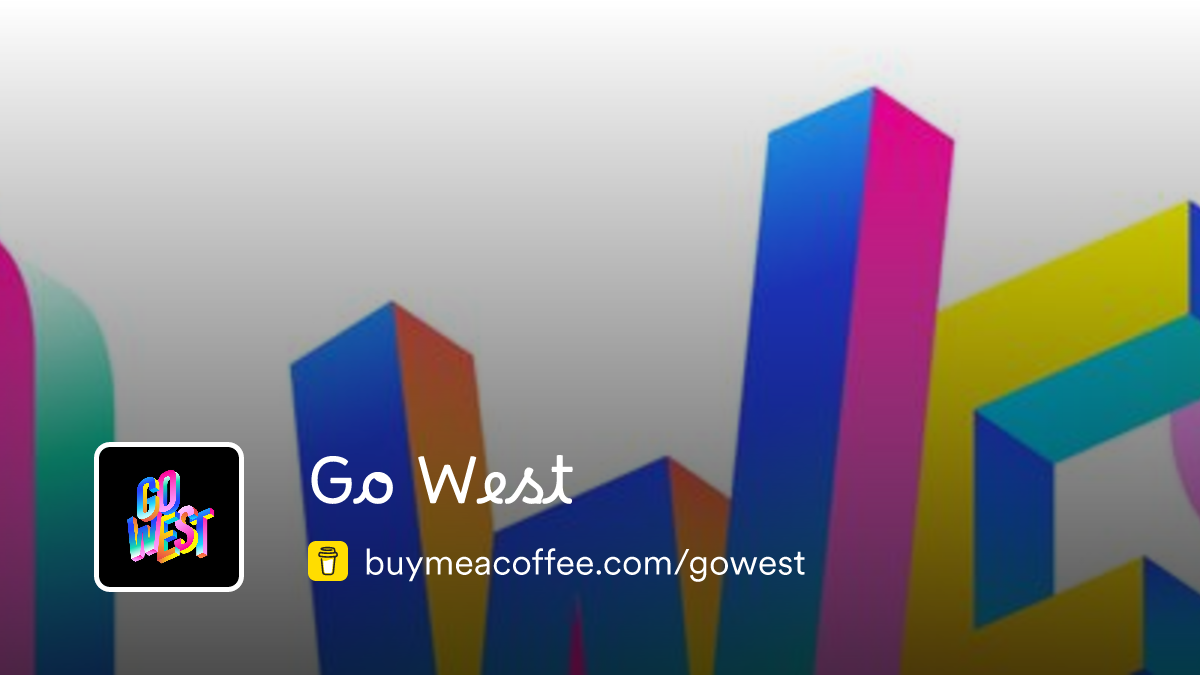 Go West is creating YouTube content about music - Buymeacoffee