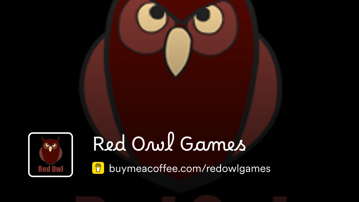 Red Owl Games - Buymeacoffee