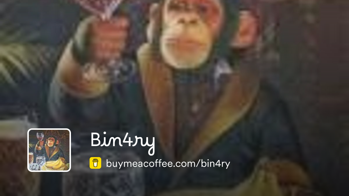 Bin4ry is Unleashing Robot Dogs - Buymeacoffee