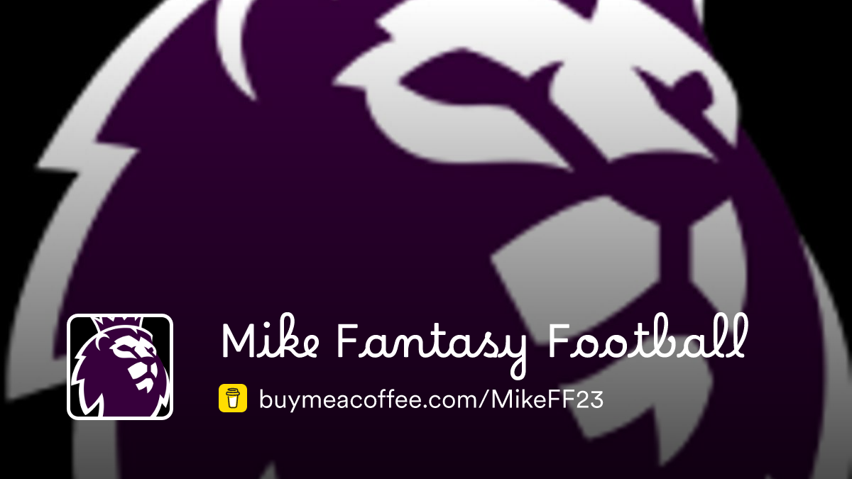 Mike Fantasy Football - Buymeacoffee
