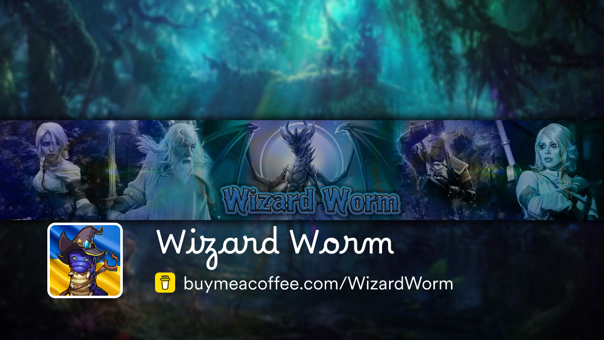 Wizard Worm - Buymeacoffee