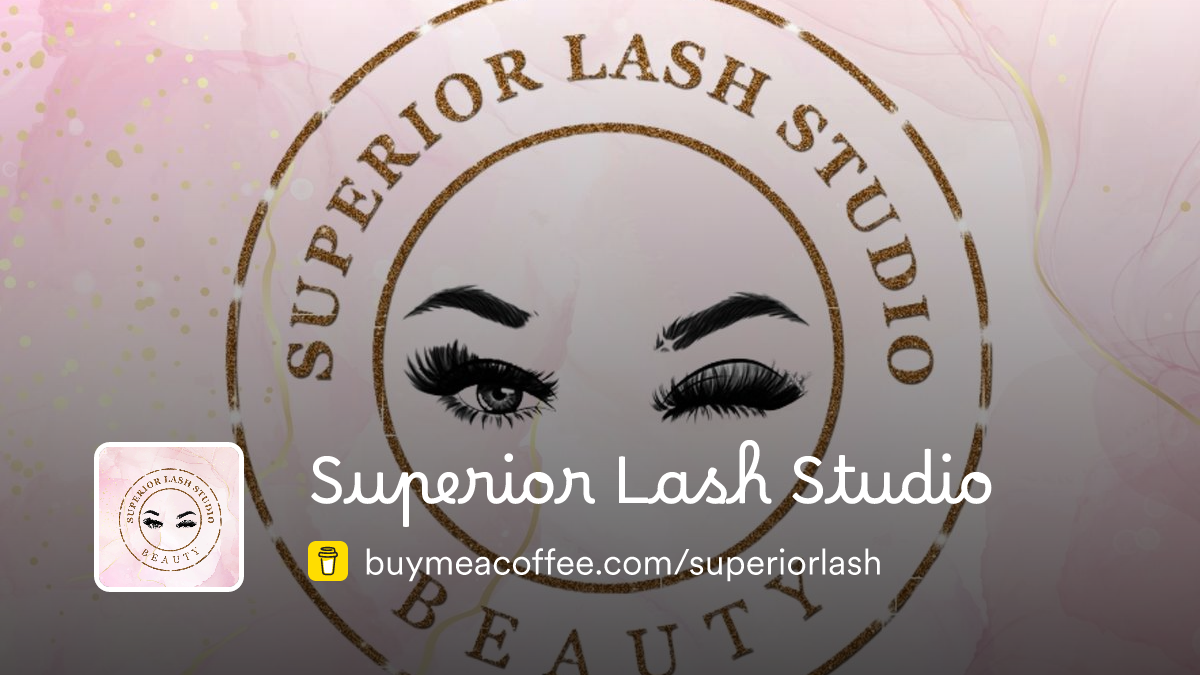 Superior Lash Studio is a Lash & Brow Specialist - Buymeacoffee