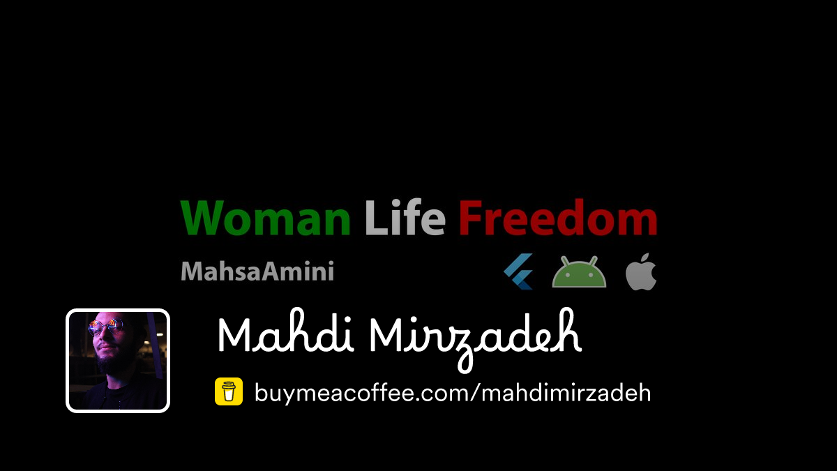 Mahdi Mirzadeh is Programmer content creator - Buymeacoffee