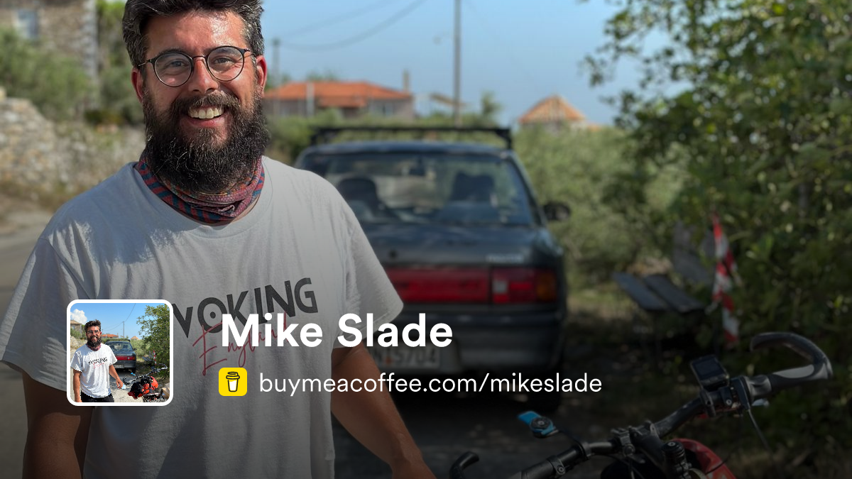 Mike Slade is Cycling & Travel - Buymeacoffee
