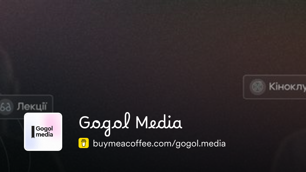 Membership | Gogol Media - Buymeacoffee