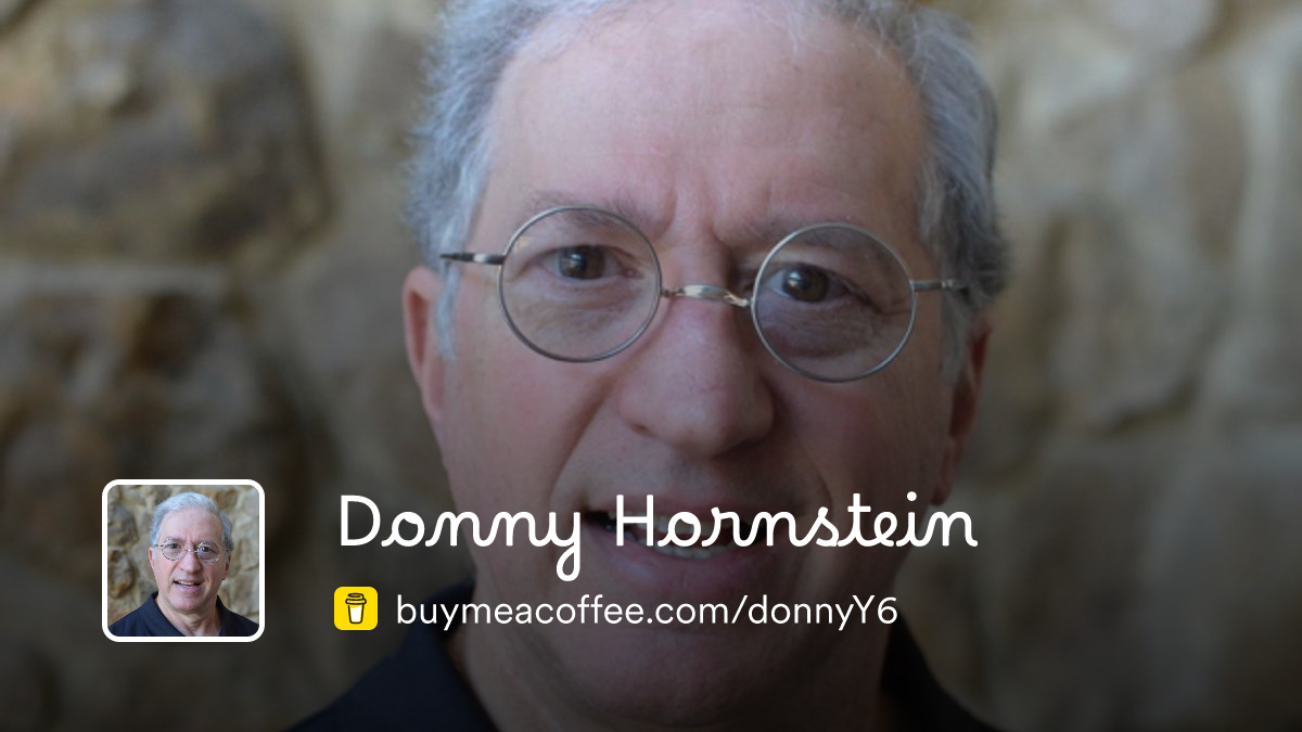 Donny Hornstein is providing tips and useful info around Apple ...