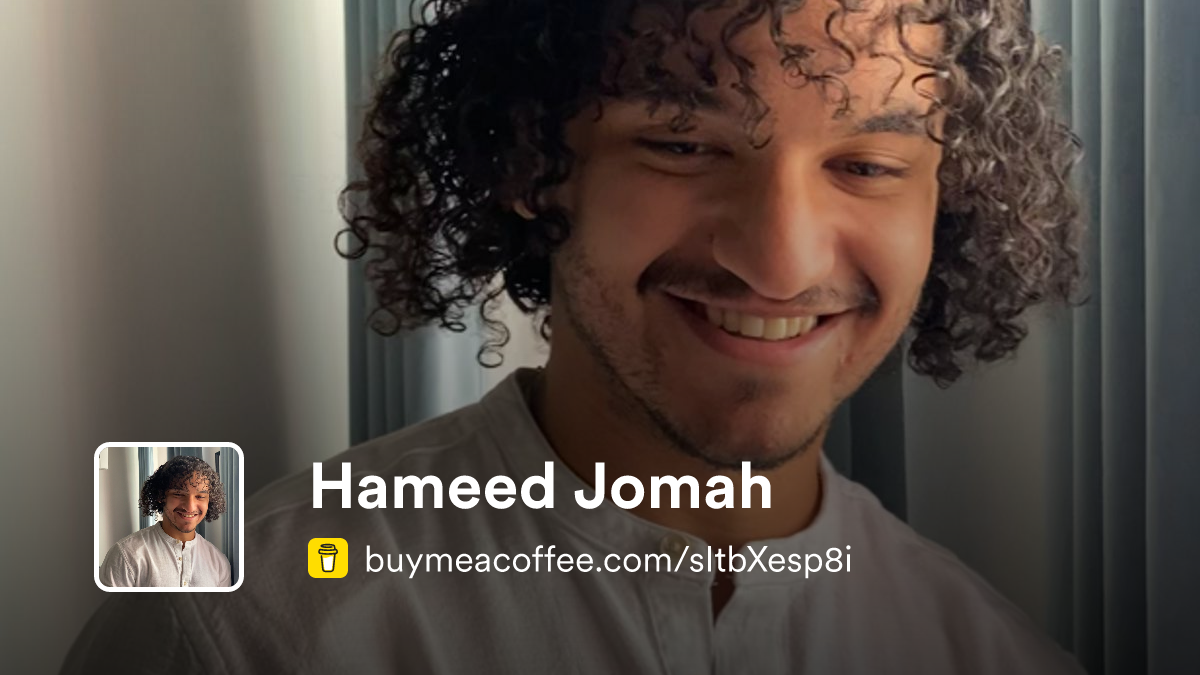 Hameed Jomah is Making Medical Notes - Buymeacoffee