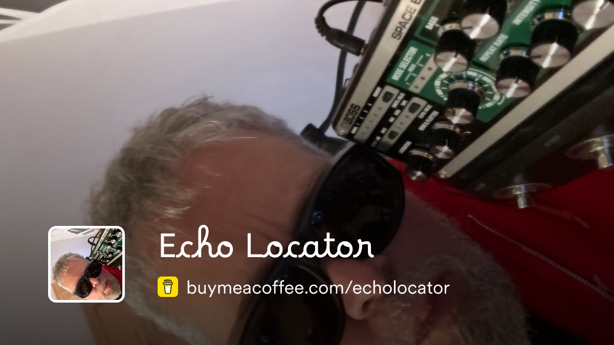 Echo Locator is Thoughts on Nearly Vanished Sounds... - Buymeacoffee
