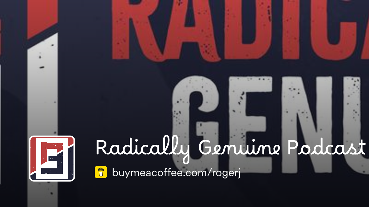 Radically Genuine Podcast - Buymeacoffee